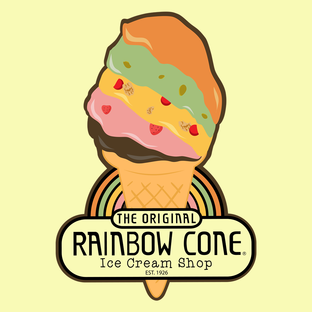 Rainbow Cone – Chicago Snack House