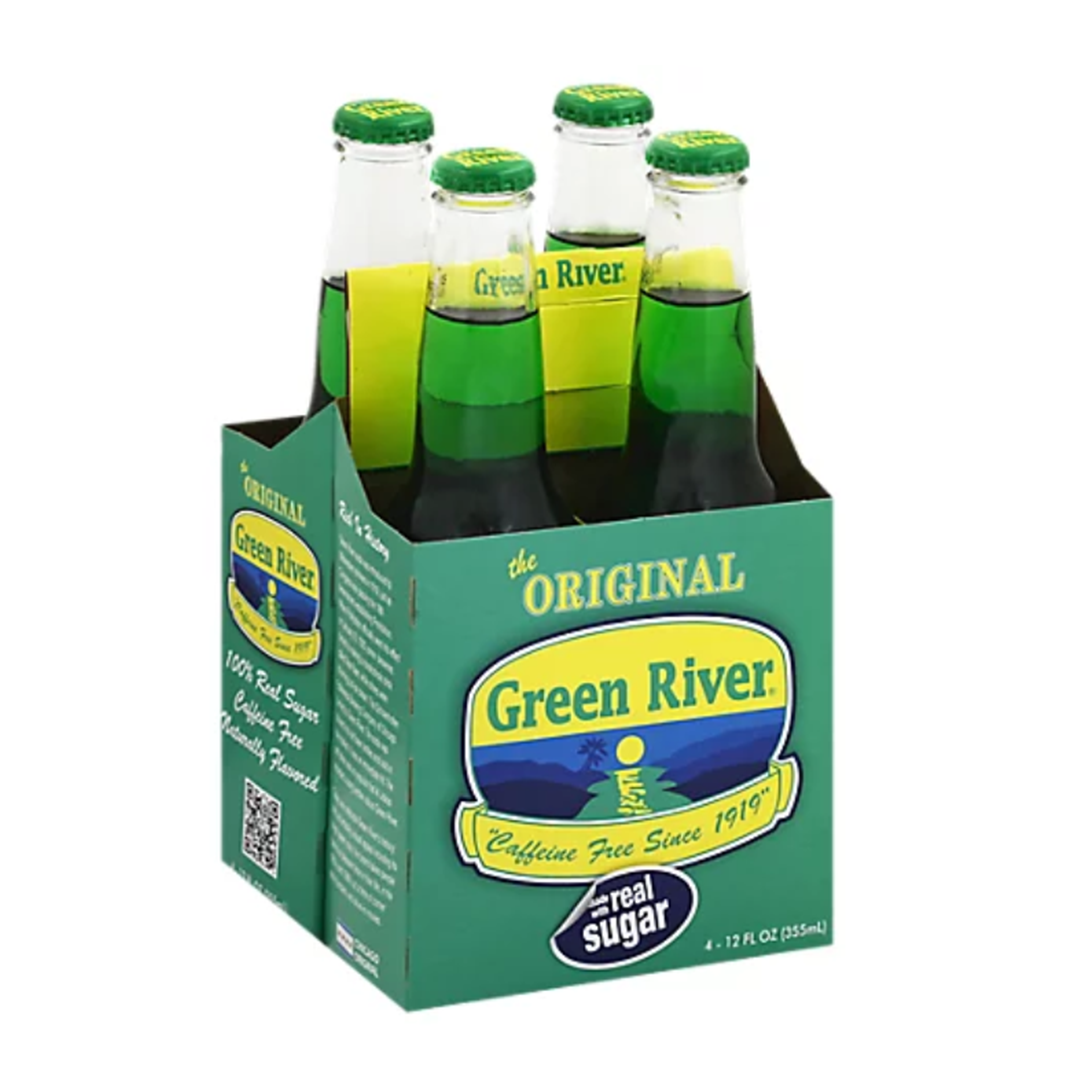 Buy Green River Soda Pop Online - 12 oz. Glass Bottles – Chicago Snack ...